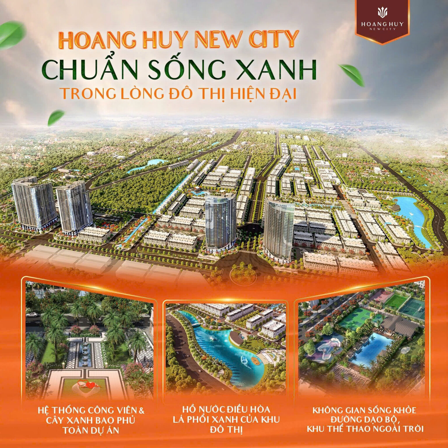 Trang chủ - Dự án Hoàng Huy New City - Thông tin, Bảng giá, Quỹ căn